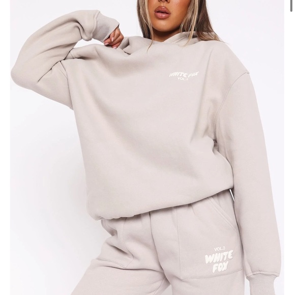 White Fox Boutique | Tops | White Fox Offstage Hoodie Moon | Poshmark